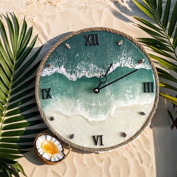 Beach Clock - Etsy Australia