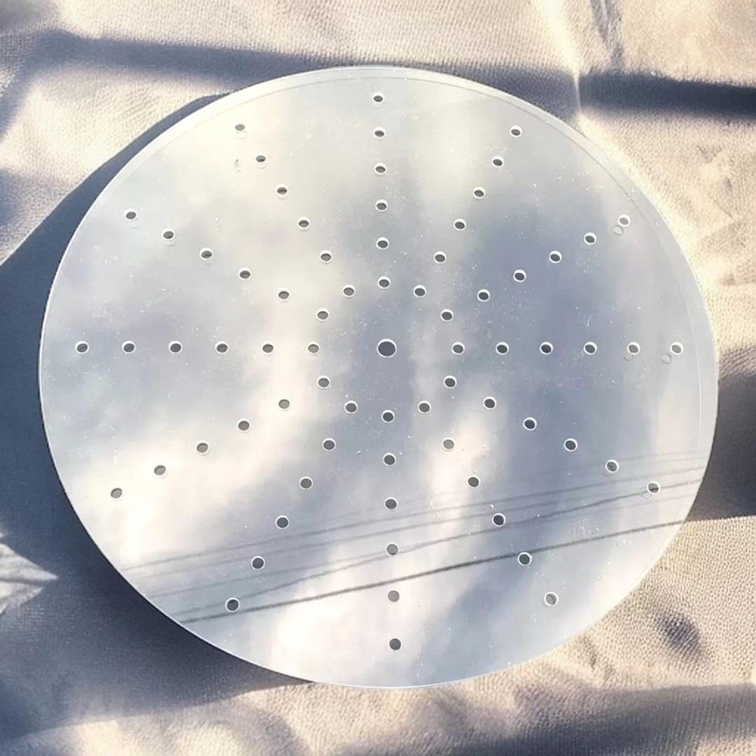 Stencil Resin Art Clock Template DIY Clock Making Acrylic Clock Face ...