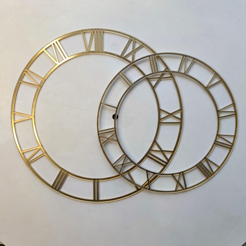 Clock Face Acrylic Mirror - Etsy