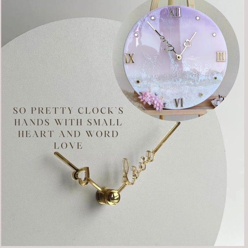 Acrylic Clock - Etsy