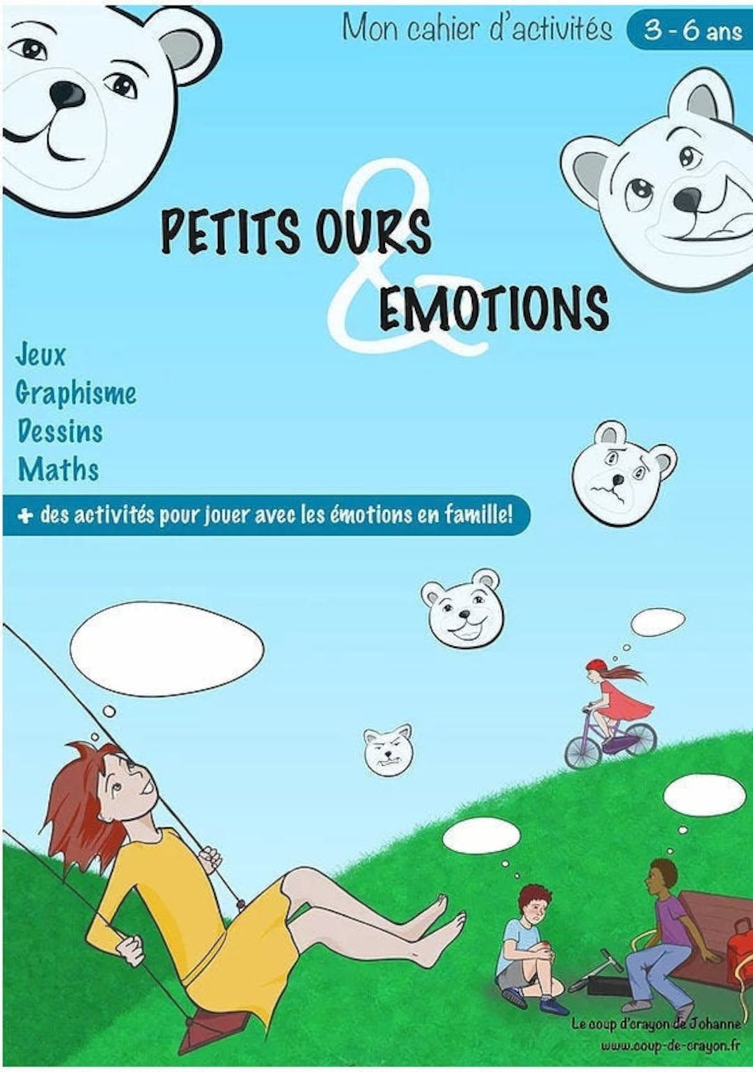 Little Bears and Emotions: Digital Activity Book for 3-6 Year Olds - Etsy