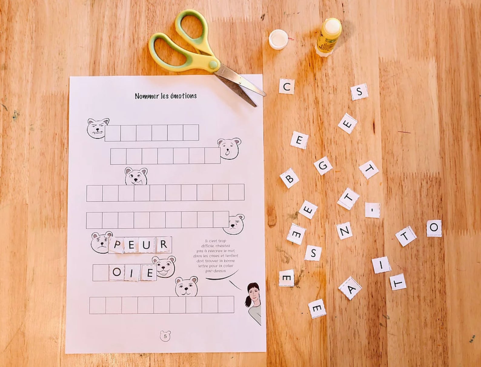 Little Bears and Emotions: Digital Activity Book for 3-6 Year Olds - Etsy