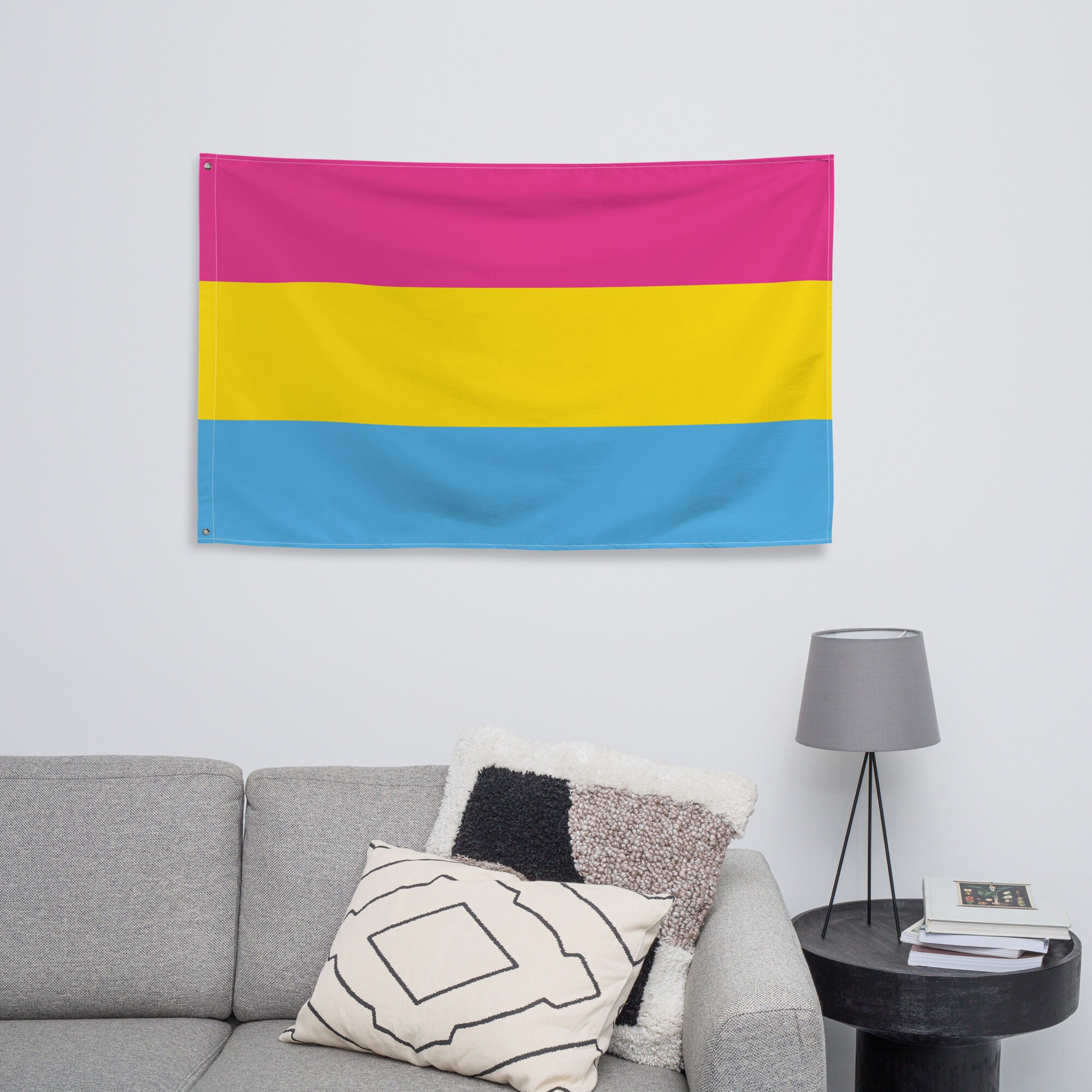 Pansexual Flag LGBTQ Queer CSD Pride - Printed on One Side - Dimensions ...