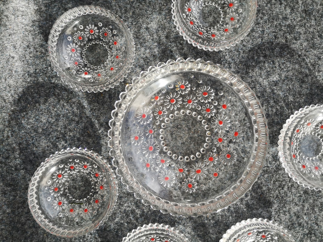 Dessert Set Walther Glas Fabiola Series Bowl With Bowl - Etsy