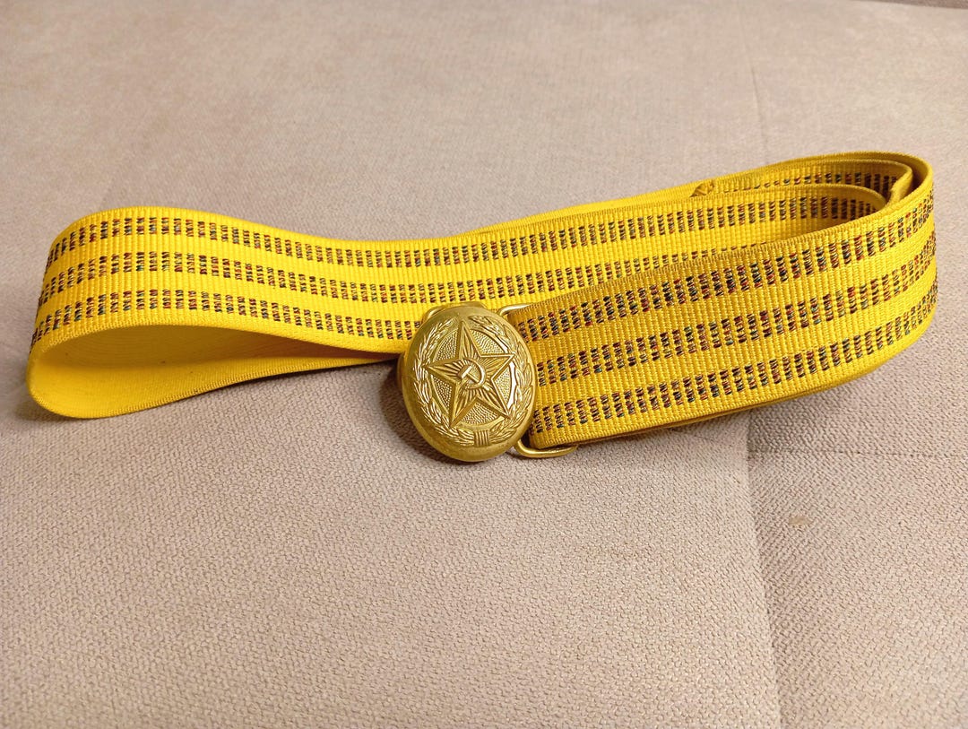 Soviet Army Belt, Collectible Belt Army Belt, USSR Captain Navy Belt ...