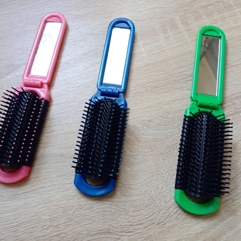 Brush Comb Mirror - Etsy