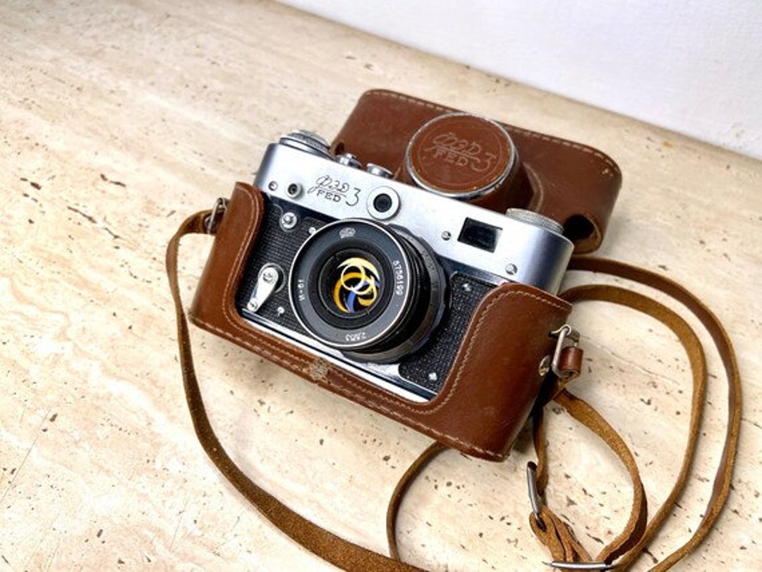 Soviet Camera Fed 3, Vintage Soviet Film Camera 60s-80s, Working ...