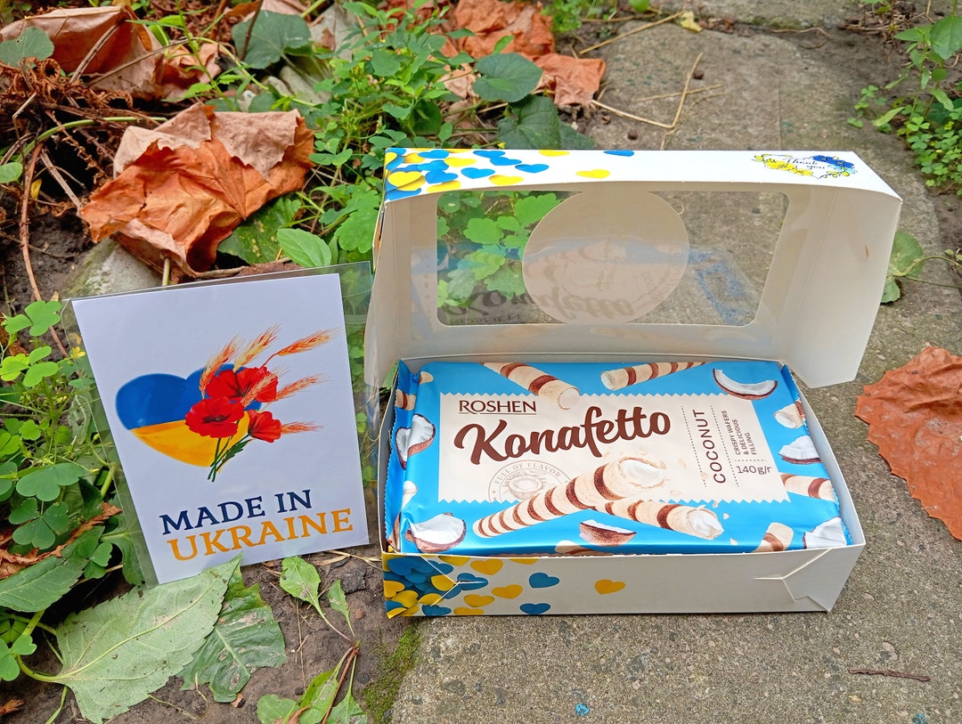Ukrainian Sweets Box, Box Ukrainian Sweets Roshen Made in Ukraine ...