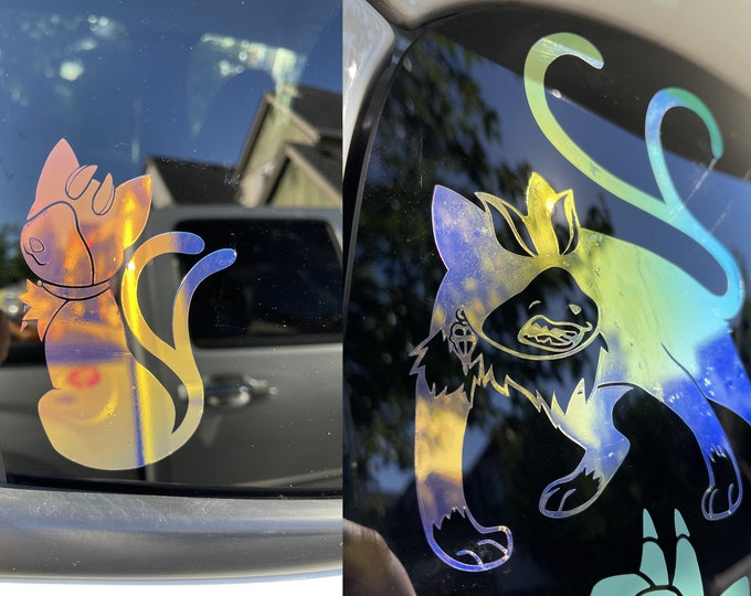 Kuro Blue Exorcist Decal - Etsy