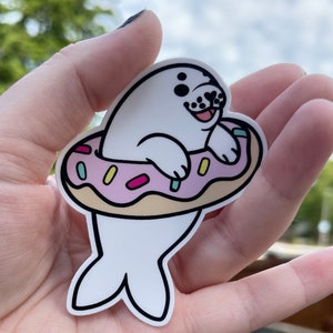 Sticker Harbor Seal Stickers for Hydroflask Water Bottle - Etsy