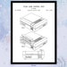 Digital Download Set of 6 Video Game Patent Print. Vintage Gaming ...