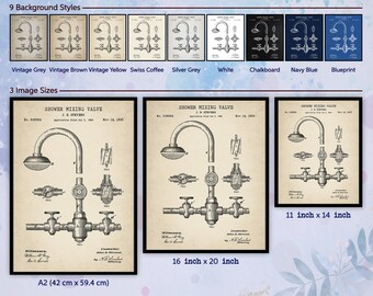 Plumbing Wall Art | Etsy