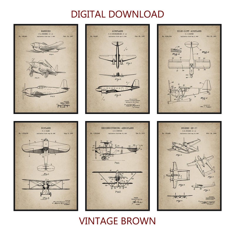 Airplane Print - Etsy