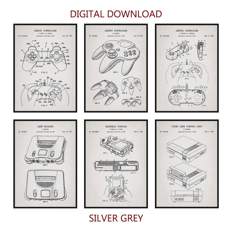 Video Game Print - Etsy