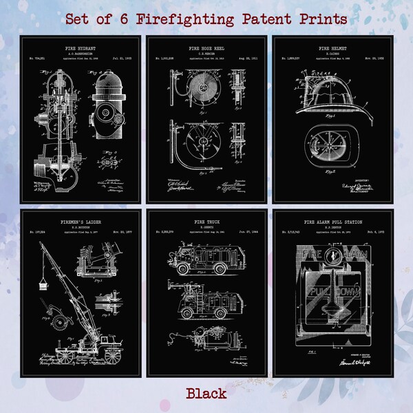 Firefighter Art - Etsy