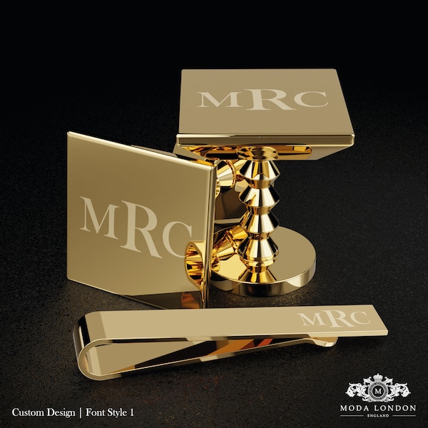 Mens Cufflink Set - Etsy