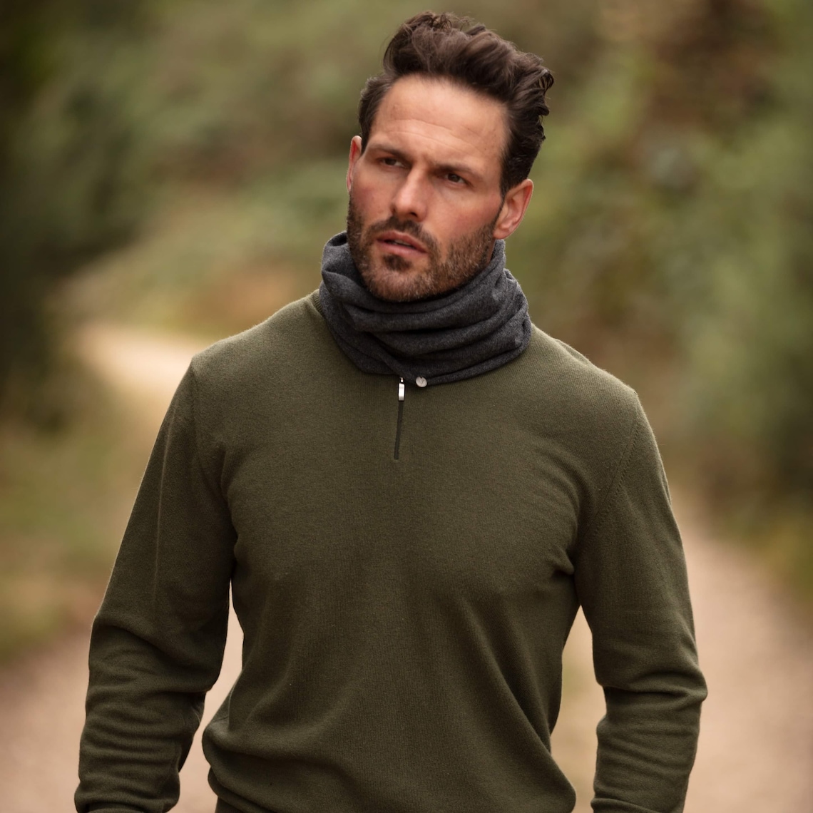 Mens Cashmere Snood Cashmere Snood Cashmere Neck Warmer - Etsy UK