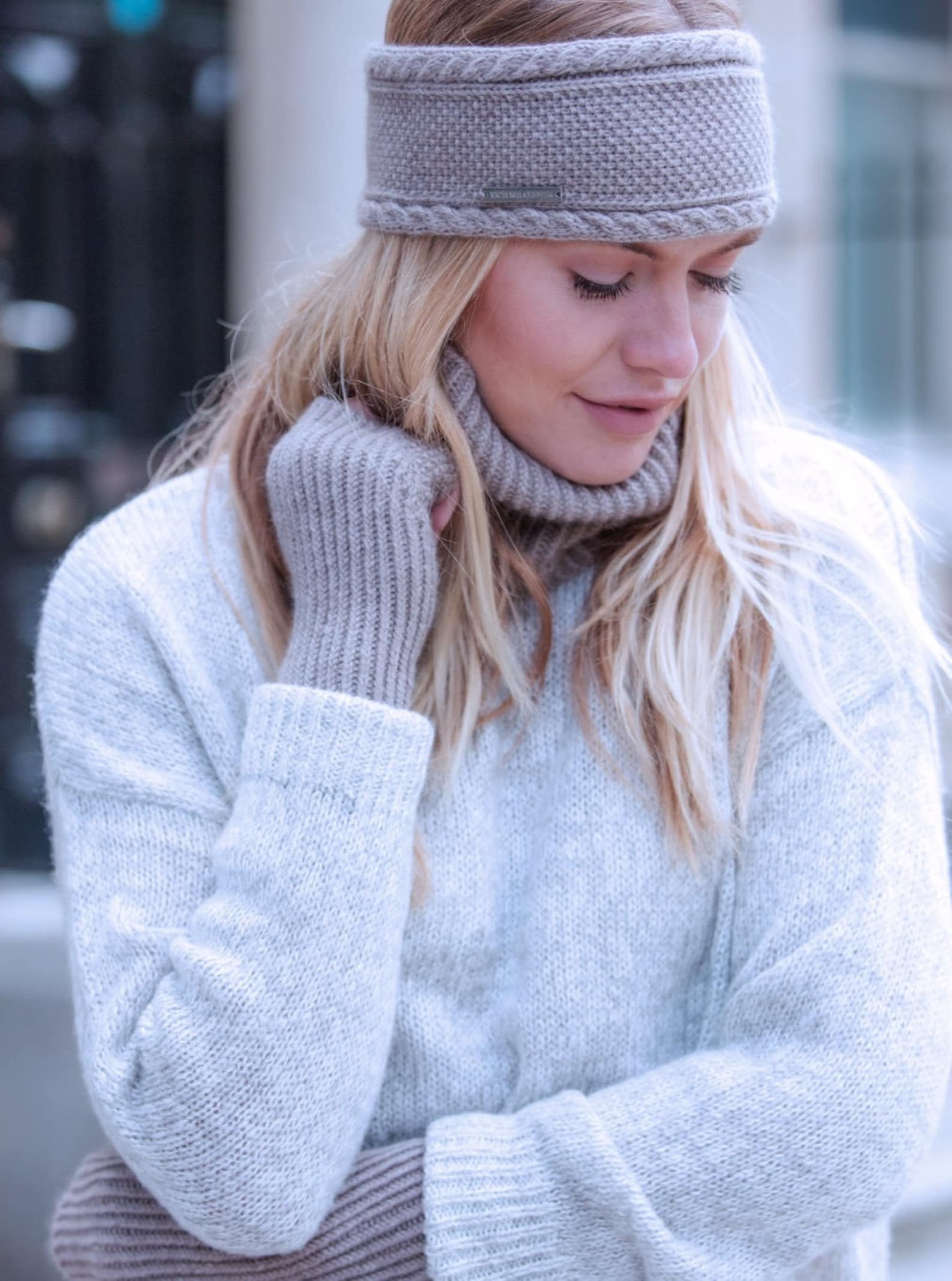 Ladies Cashmere Snood, Ribbed Cowl, Cashmere Neck Warmer - Etsy UK