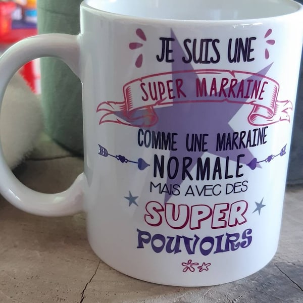 Marraine mug - Etsy France