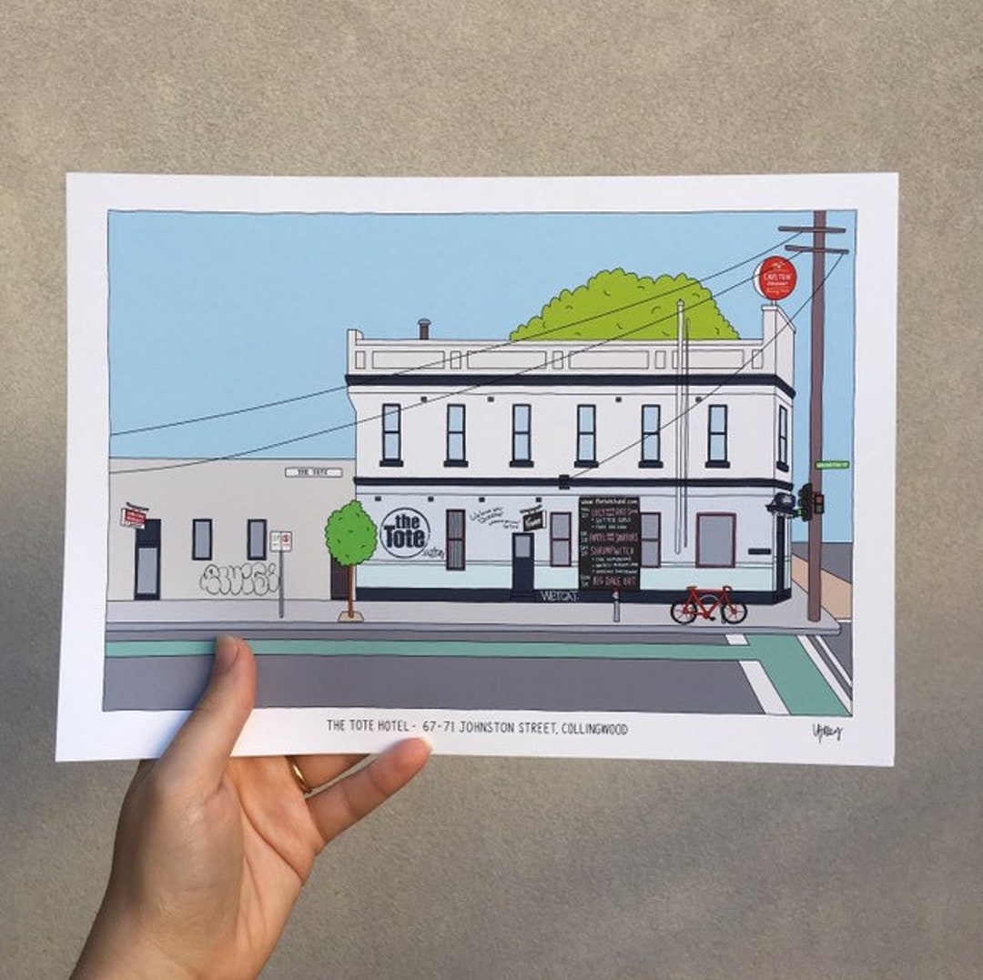 The Tote Hotel Collingwood Melbourne Live Music Venue - Etsy España