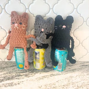 Cat Crochet Pattern No Sew Splat Cat Easy Beginner Crochet Pattern ...