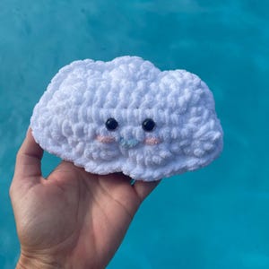 Cloud Crochet PATTERN No Sew Crochet Cloud Easy Beginner Crochet Pattern Amigurumi Cloud Crochet ...
