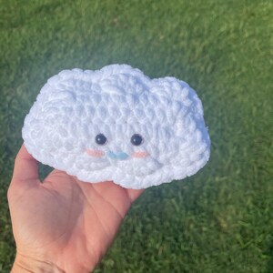 Cloud Crochet PATTERN No Sew Crochet Cloud Easy Beginner Crochet Pattern Amigurumi Cloud Crochet ...