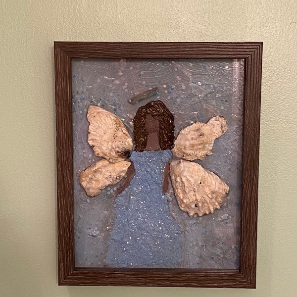 Oyster Shell Angel - Etsy