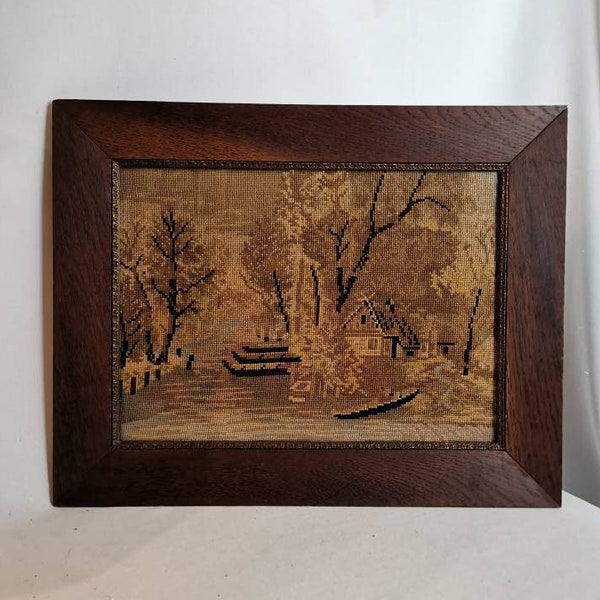 Antique Embroidery Wood Frame - Etsy