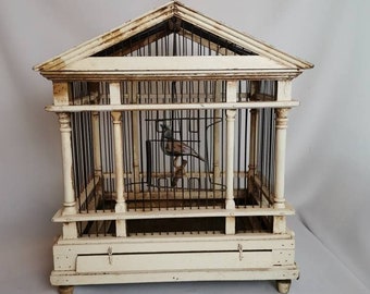 Rectangular Decorative Bird Cage - Etsy