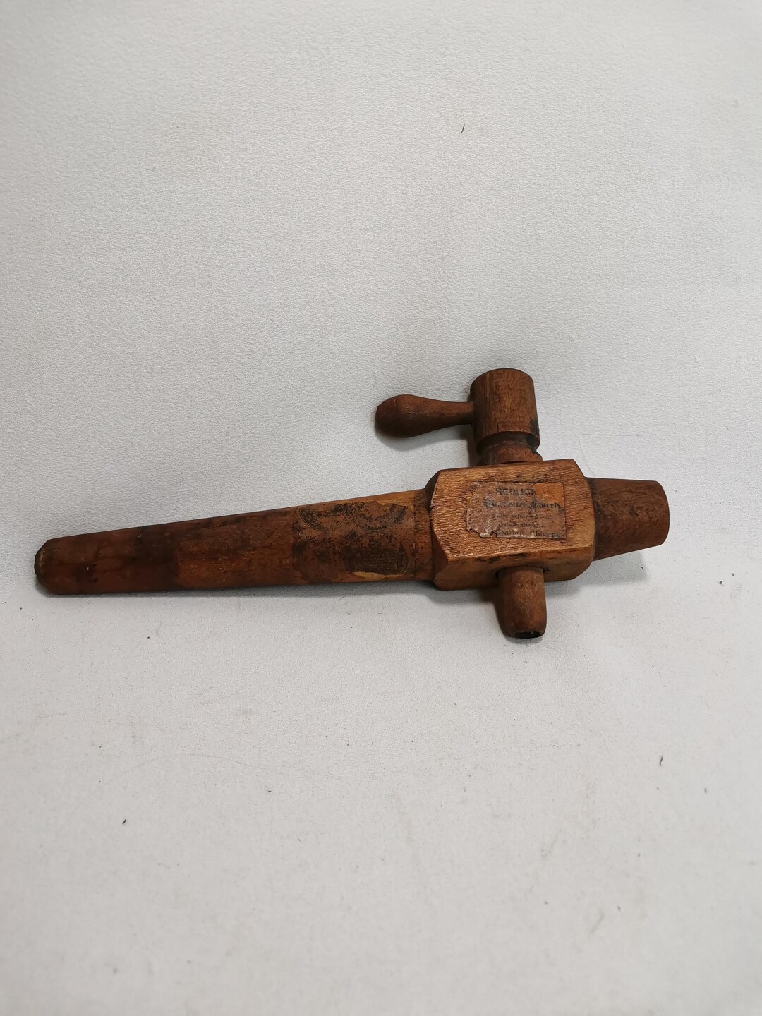 Antique Wooden Tap for Barrel or Wine Barrel 1890s Redlich Warranted ...