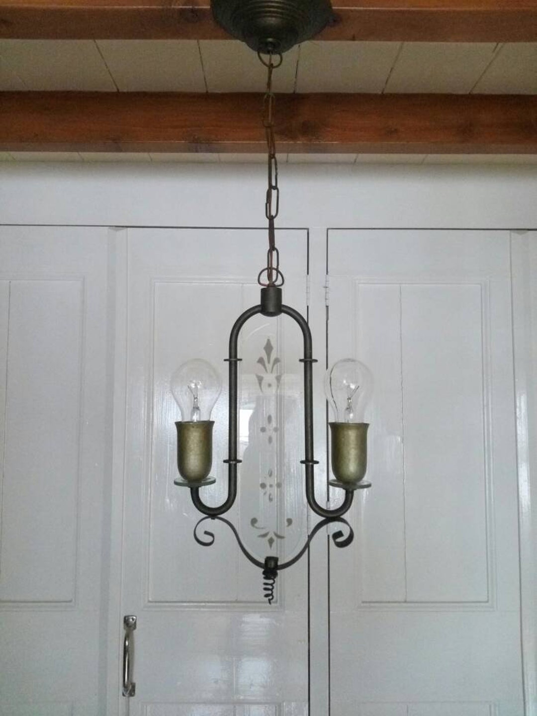 Antique Art Deco Hanging Lamp for Hall or Corridor 1930s | Vintage ...
