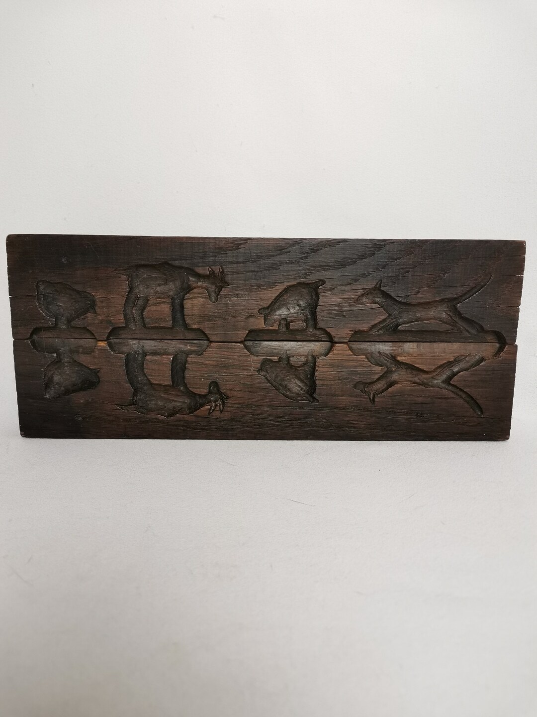 Antique Confectionery Board With Farm Animals 1920s Antique Hand-carved ...