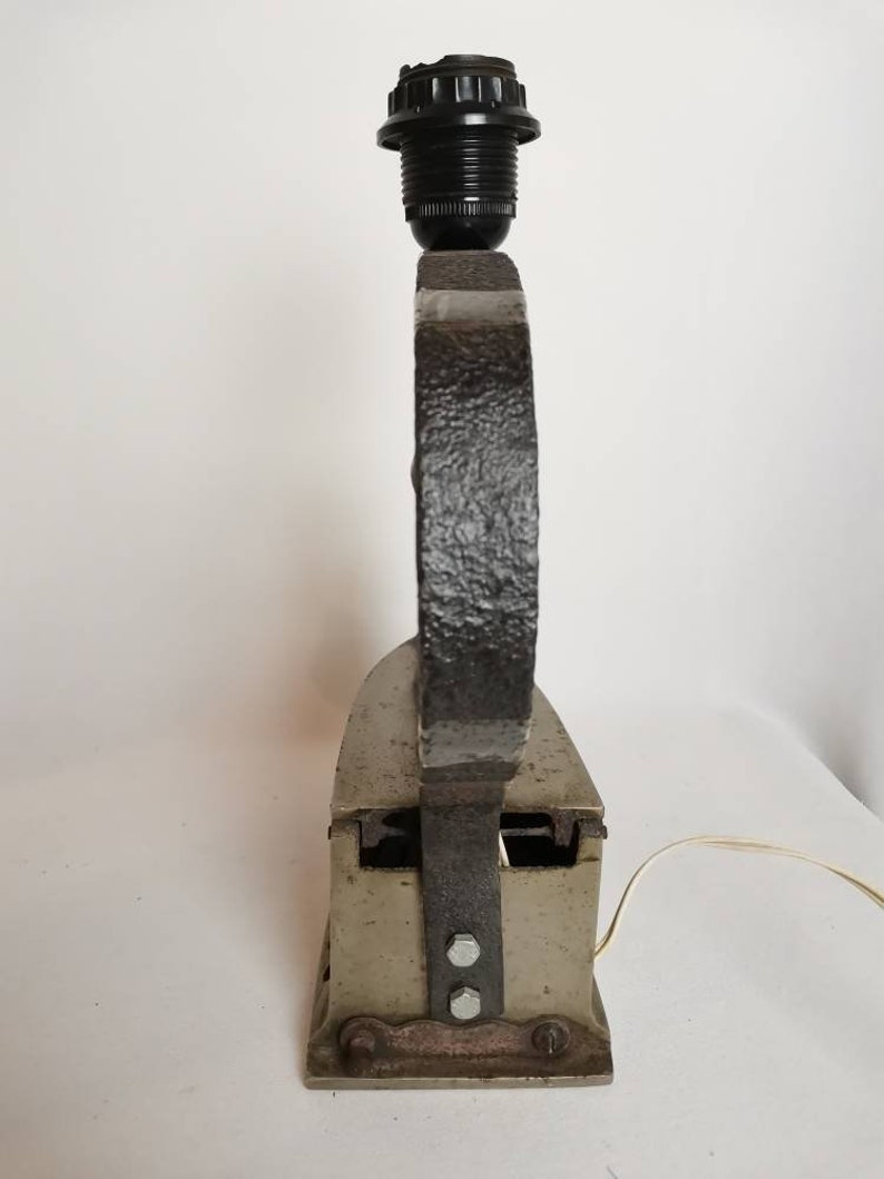 Antique Iron Lamp 1920s Antique Coal Iron Lamp Arts & Crafts - Etsy
