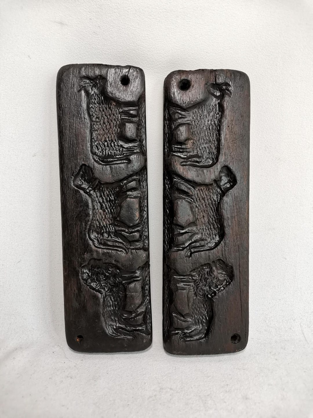 Antique Confectionery Board With Lion Sheep and Goat 19th Century ...