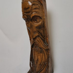 Vintage Wood Carving Bust of Don Quixote 1970s Coarse Wood Carving Bust ...