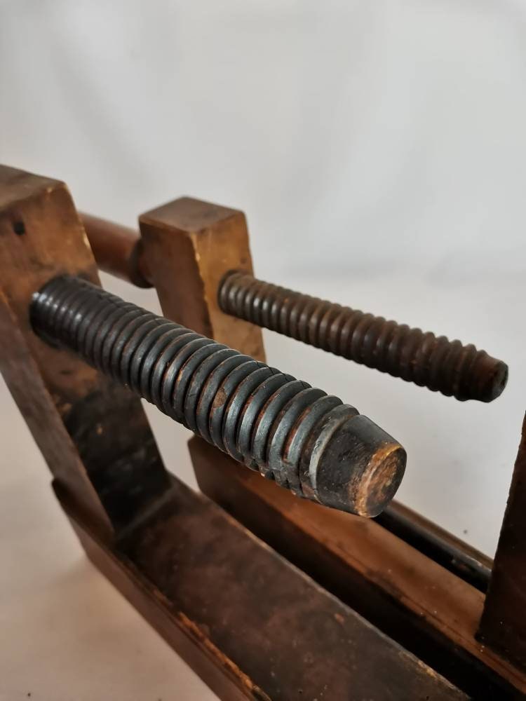 Set of Antique Oak Wood Glue Clamps 1920s Antique Clamps | Antique ...