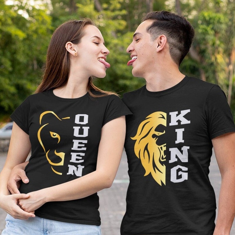 King and Queen Shirts - Etsy