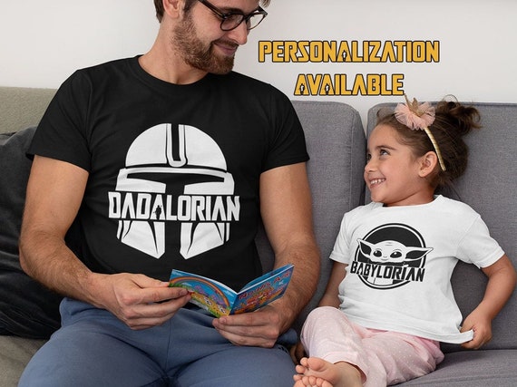The Dadalorian Shirt Disney Star Wars Shirts Matching Daddy - Etsy