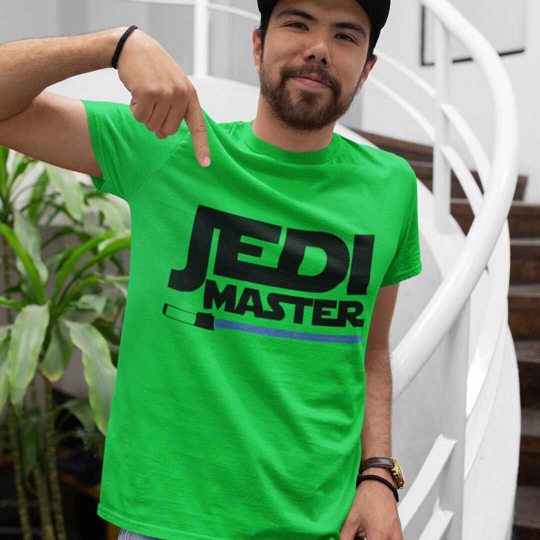 Jedi Master Star Wars T-shirt, Boyfriend Gift Shirt, Dad Jedi Master ...