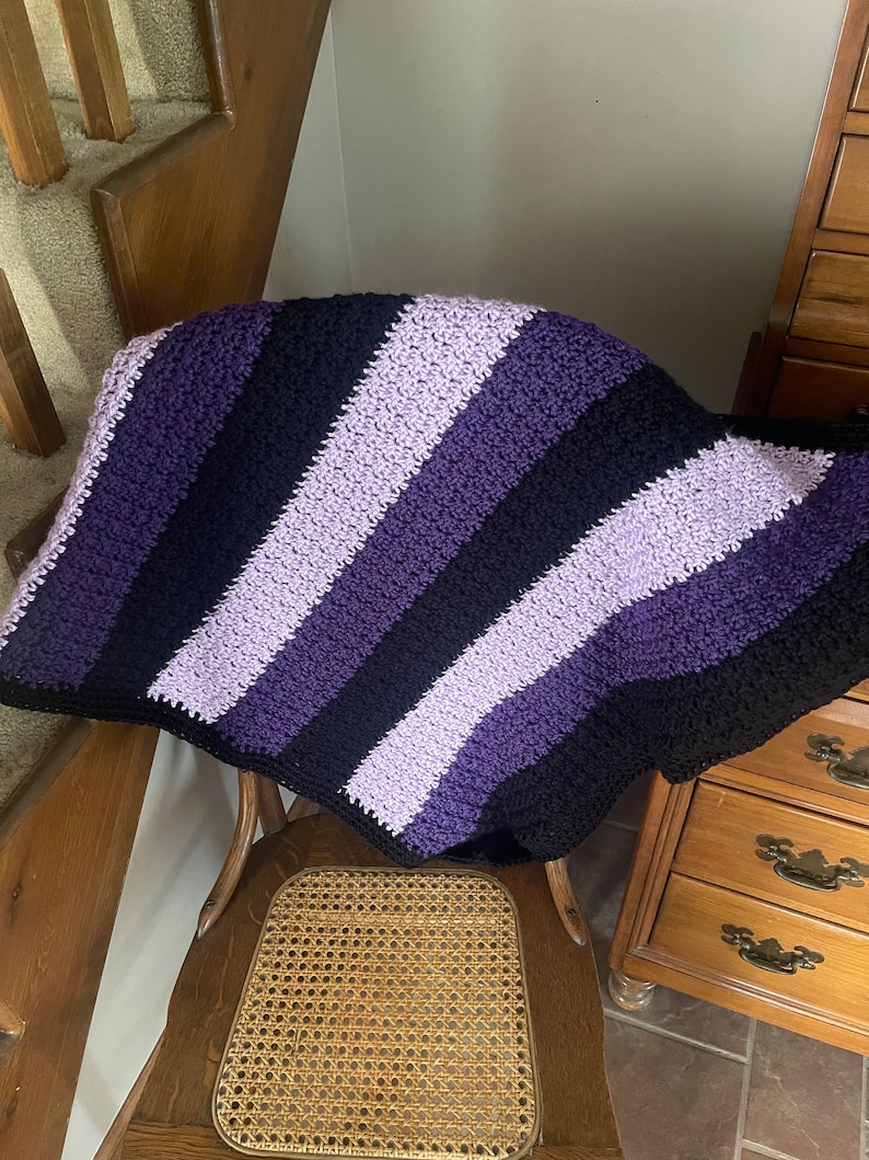 Crochet Lap Blanket - Etsy