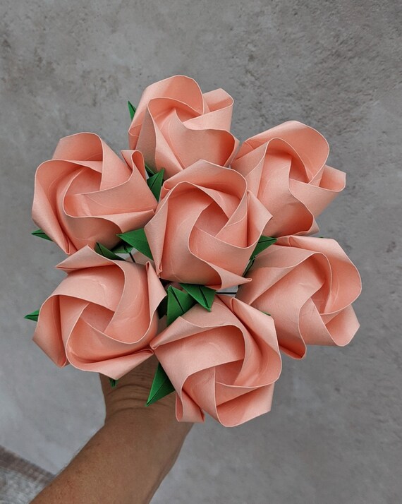 Lia Griffith DIY Paper Rose Wedding Bouquet, 55% OFF
