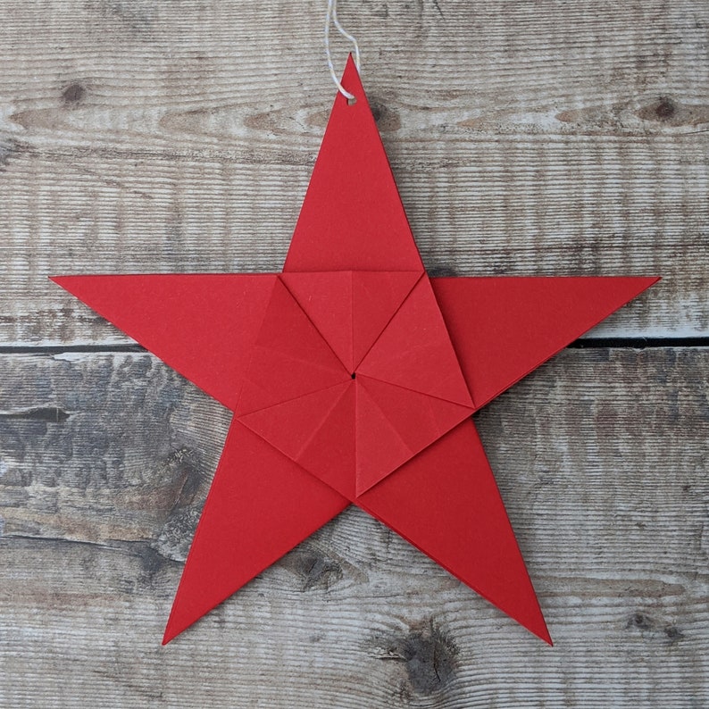 Big Origami Star! Eco Friendly Wall Decor, Recycled Paper Star, Large ...