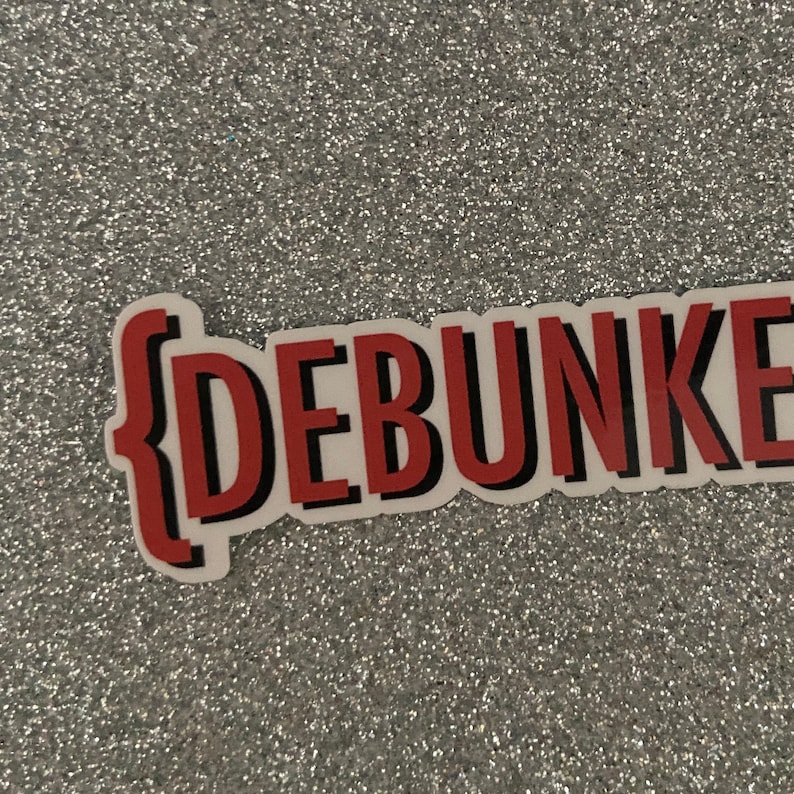 Debunked Sticker Ghost Adventures Ghost Hunting Paranormal - Etsy