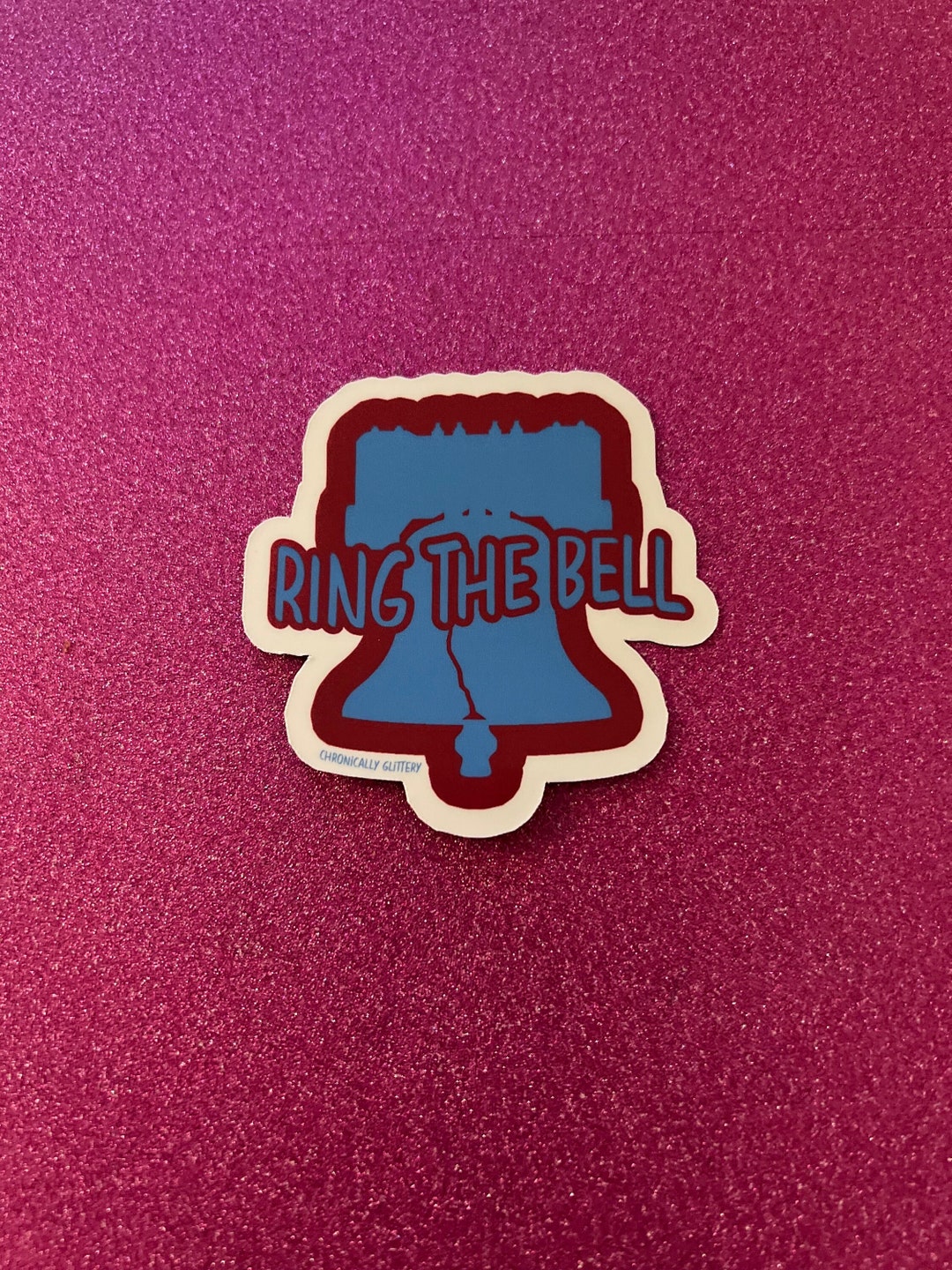Ring the Bell Sticker, Phillies, Philadelphia Sports, Baseball, Retro ...