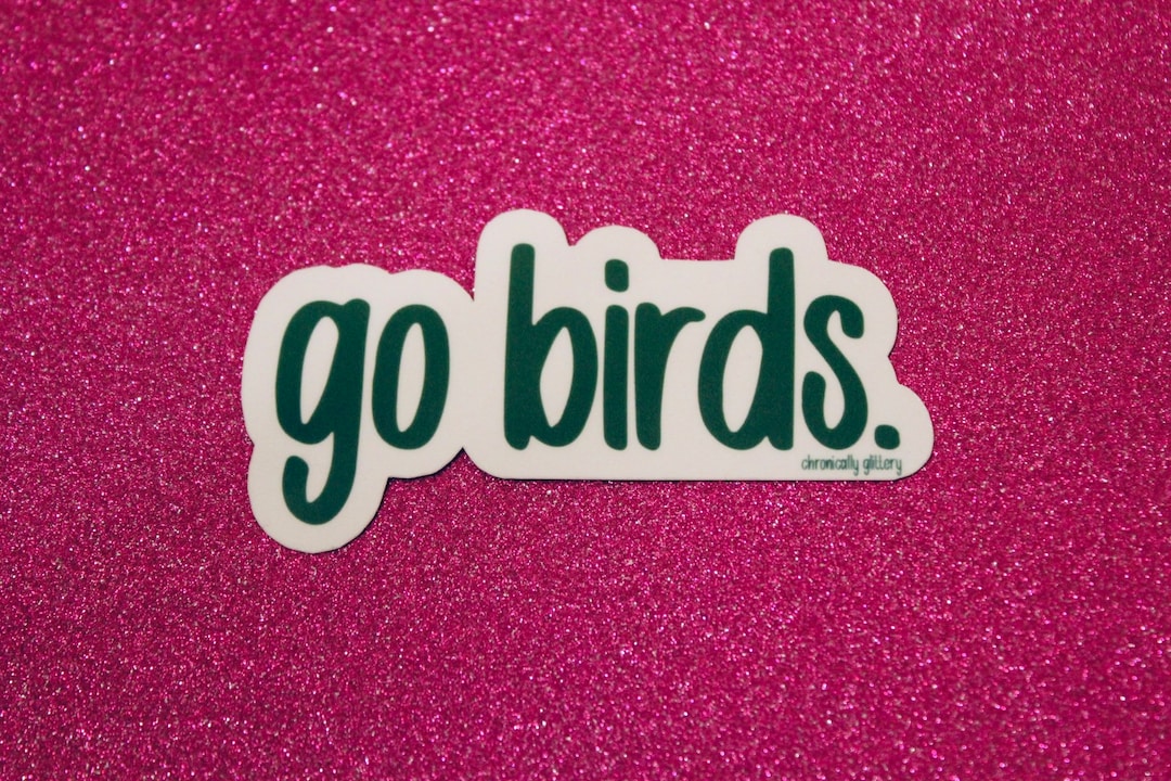 Go Birds Sticker, Philadelphia Eagles, Mood, Laptop Sticker, Pop ...