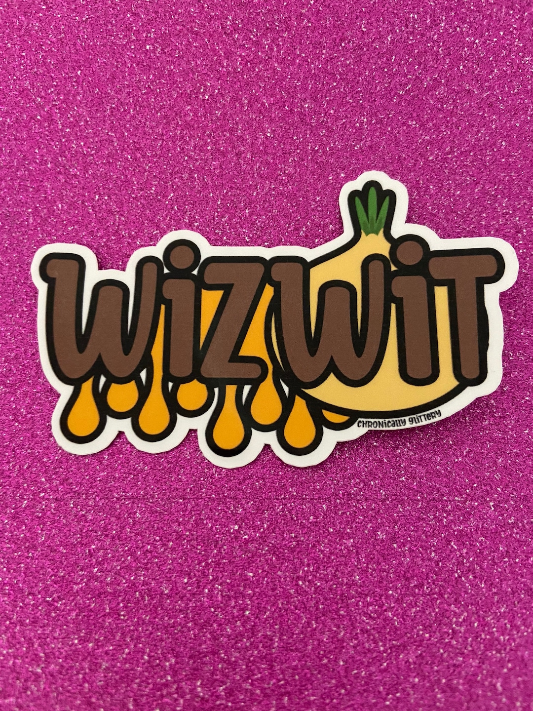 Wiz Wit Sticker, Philly Cheesesteak, Cheese Whiz, Fried Onions, Funny ...