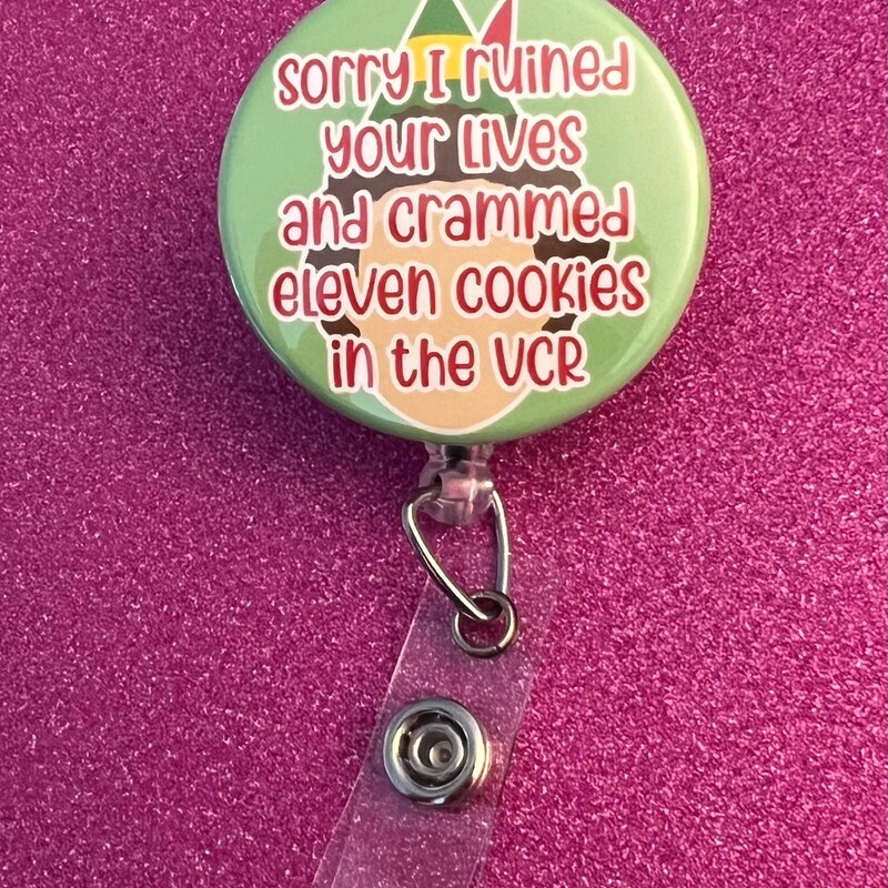 Elf Badge Reel - Etsy
