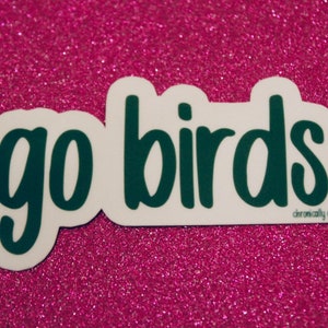 Go Birds Sticker, Philadelphia Eagles, Mood, Laptop Sticker, Pop ...