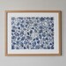 Shell Collection Original Limited Edition Lino Print, Linocut Print, Hand Printed, Blue Print ...